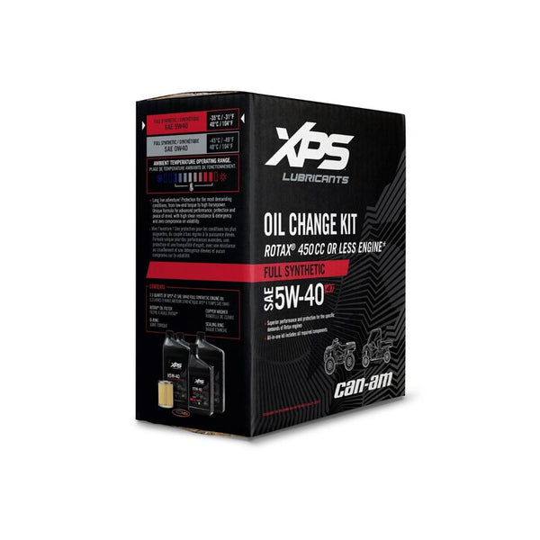 Full Synthetic Oil Change Kit for Rotax 450 cc or less engine